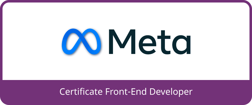 My Journey with the Meta Front-End Developer Certification | by Albyn Babu | Feb, 2025 | Medium