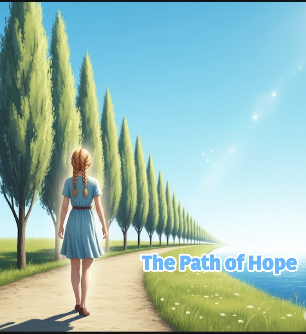 The Path of Hope. To live with hope is to embrace the… | by My Silent ...