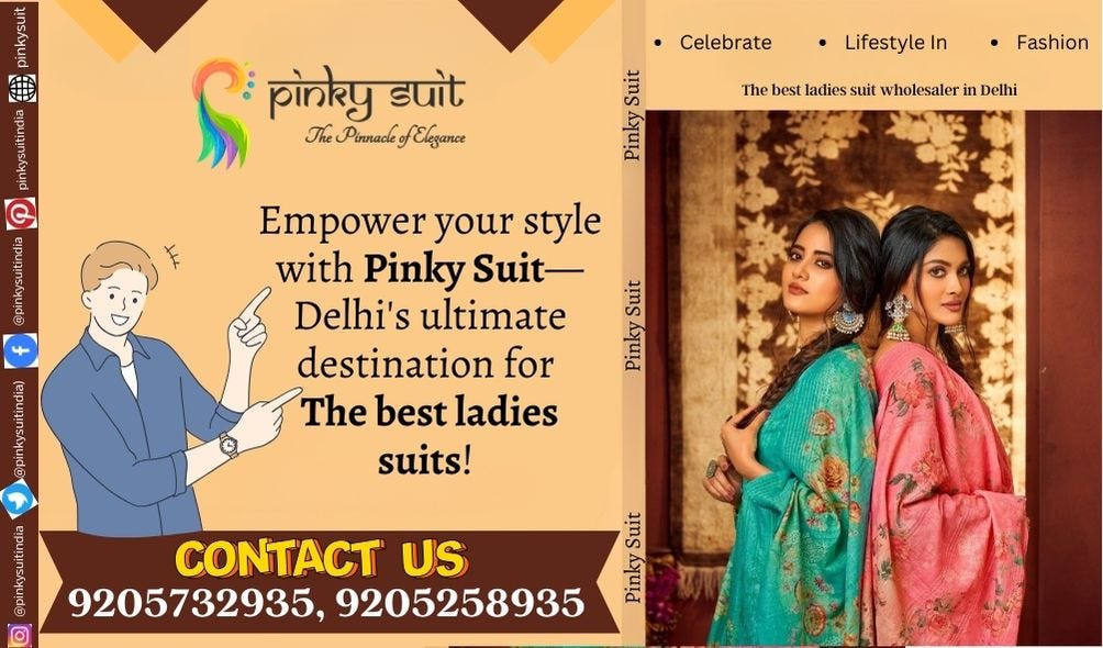 Pinky Suit: Delhi’s top wholesaler for chic, high-quality ladies suits ...