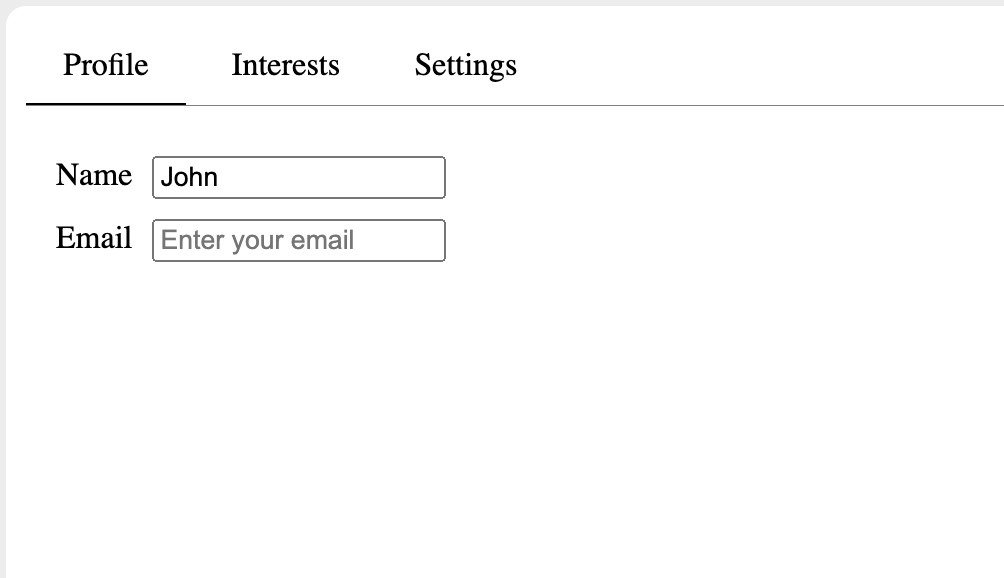 Tab Form Component | Frontend Interview Question — Angular | by Abdul ... Tab Form Component | Frontend Interview Question — Angular | by Abdul ...