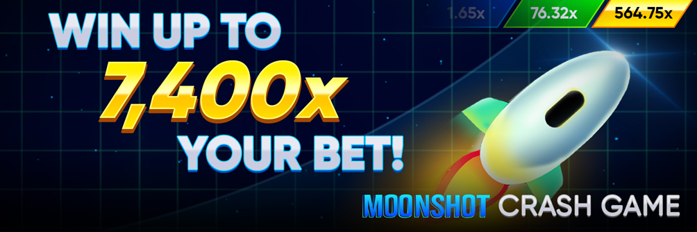 Moonshot — experience exciting risk and multiply your tokens. The first Gambling game on the ...