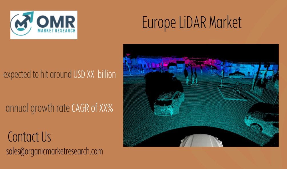 EEurope LiDAR Market Size, Share, Trends, Growth, and Industry Analysis, Competitor Analysis and ...