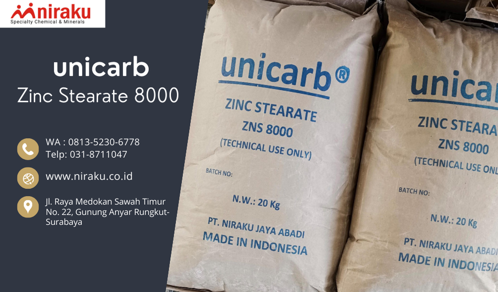 UNICARB ZINC STEARATE 8000 - Niraku Jaya Abadi - Medium