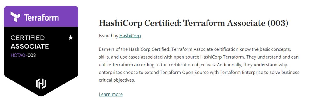 Terraform Associate Certification Exam 003 Tips And Recommended Courses By Maybeman Medium