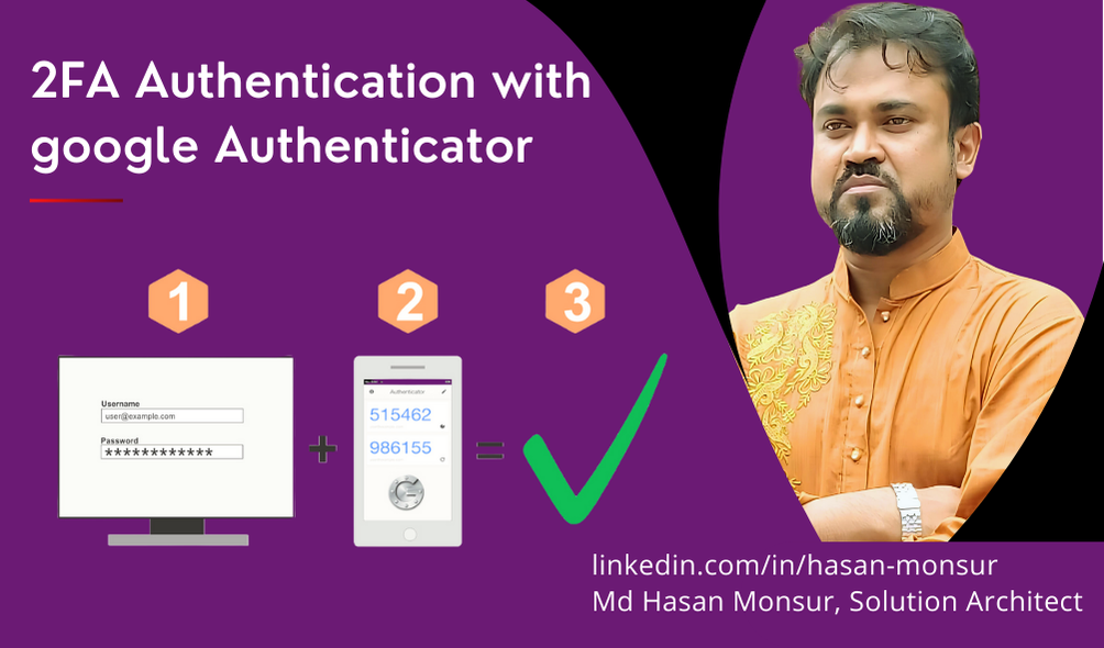 2FA Authentication with google Authenticator through WebApi in .NET8 ...