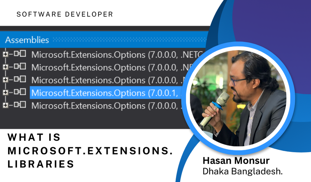 What is Microsoft.Extensions. Libraries | by Engr. Md. Hasan Monsur | ASP DOTNET | Medium