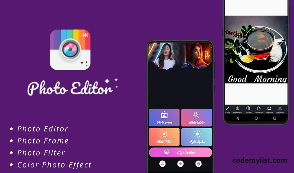 Image Editor Project Source Code — 10 — Code My List By Code My List — Android Project Source 2050