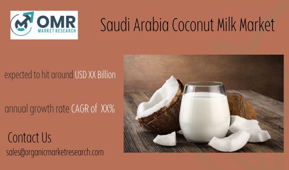 Saudi Arabia Coconut Milk Market Size, Share & Trends Analysis Report ...