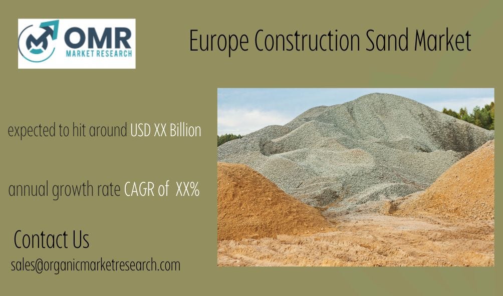 Europe Construction Sand Market Size, Share & Trend Analysis Regional ...