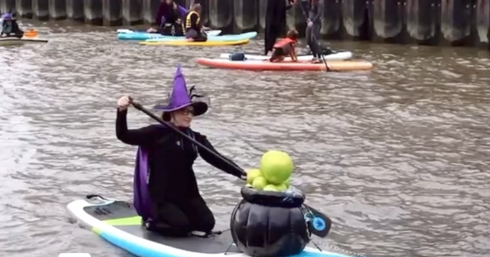 Witches on the Hudson, Sleepy Hollow Paddle board Festival - Sanders ...