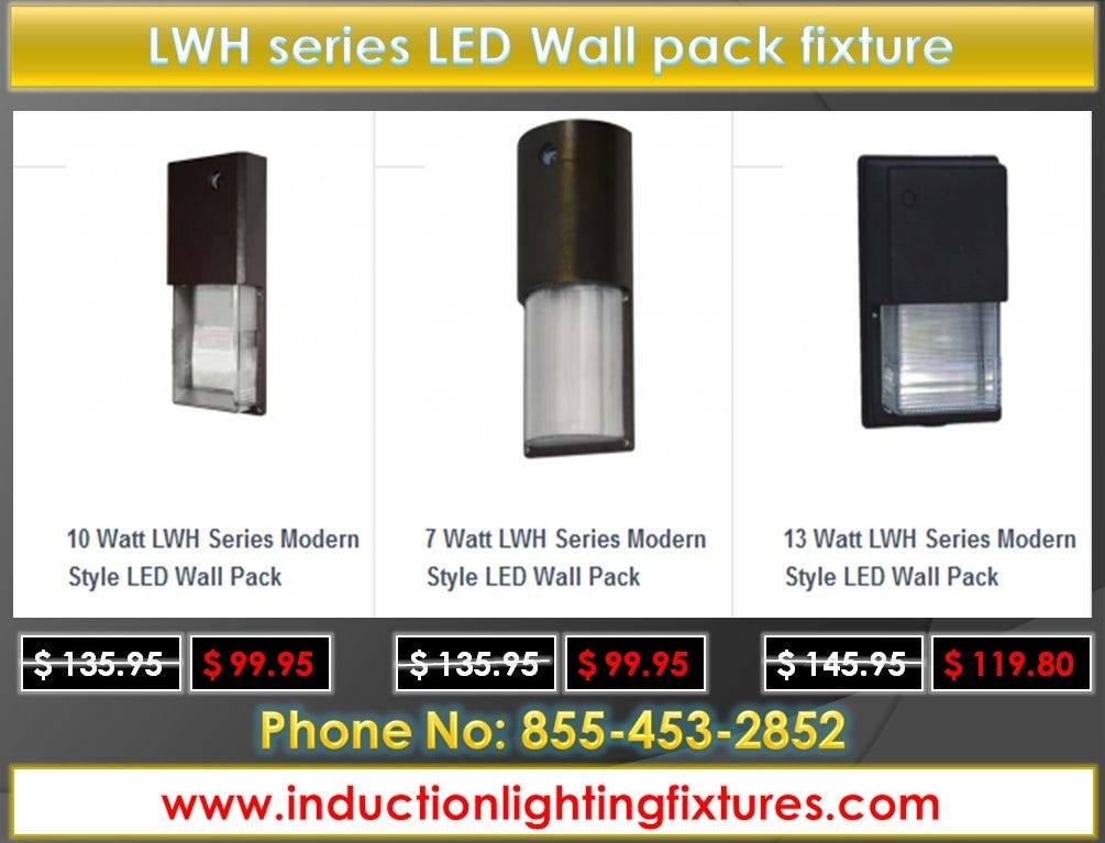 10 Watt LWH Series Classic Style LED Wall Pack for Parking Garages | by ...