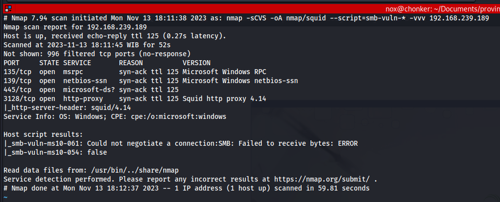 [OSCP Practice Series 26] Proving Grounds — Squid | by Ardian Danny ...