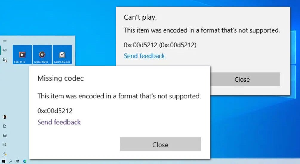 6 Easy Ways to Fix Missing Codec 0xc00d5212 Error on Windows | by ...