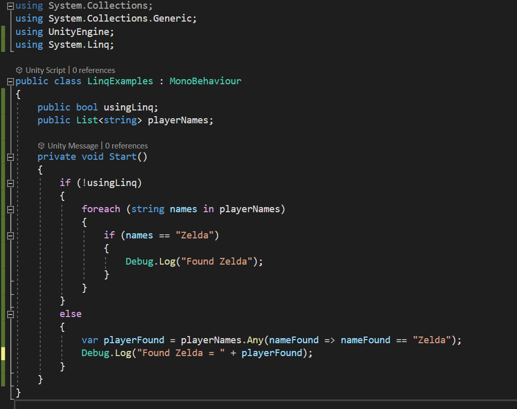 Dev Log 139: Using Linq To Find Players | by Kenny Pruitt | Medium
