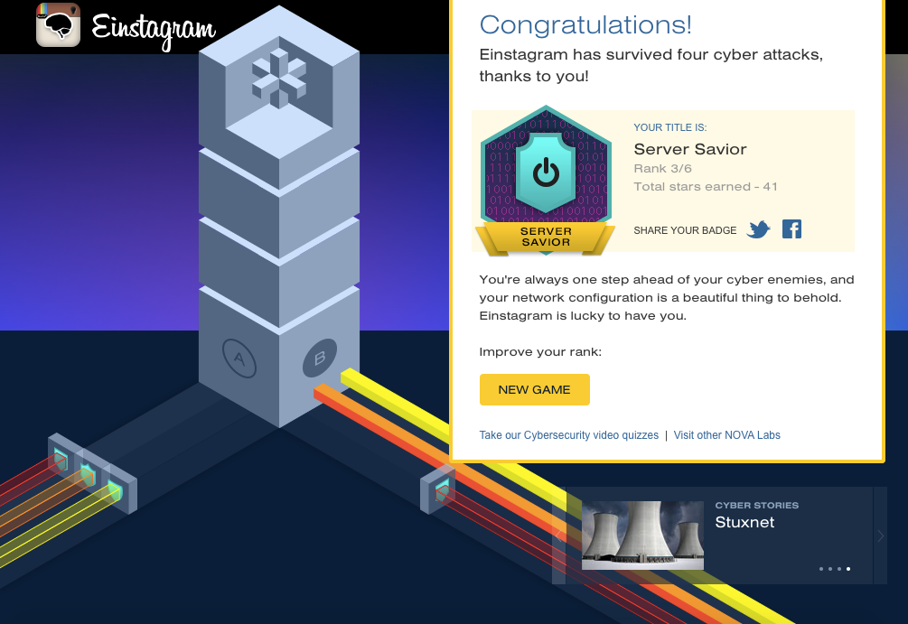 Think Before You Click!. The Nova Cybersecurity Lab Game is an… | by ...