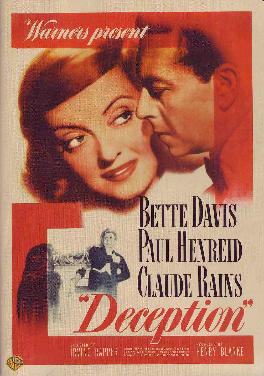My Review of ‘Deception’ (1946). In Deception, Bette Davis plays… | by Debbi Mack | Movie Lover ...
