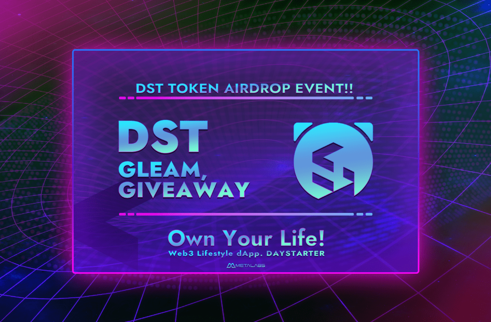 Announcing DAYSTARTER(DST), Airdrop Event | by DAYSTARTER | Medium