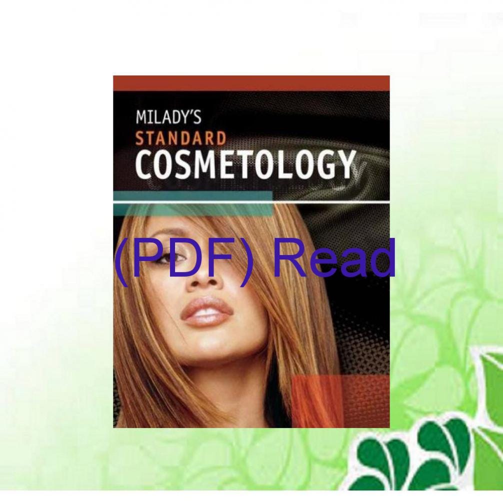 (Book) PDF Milady’s Standard Cosmetology 2008 (PDF) Kindle | by Whfss ...