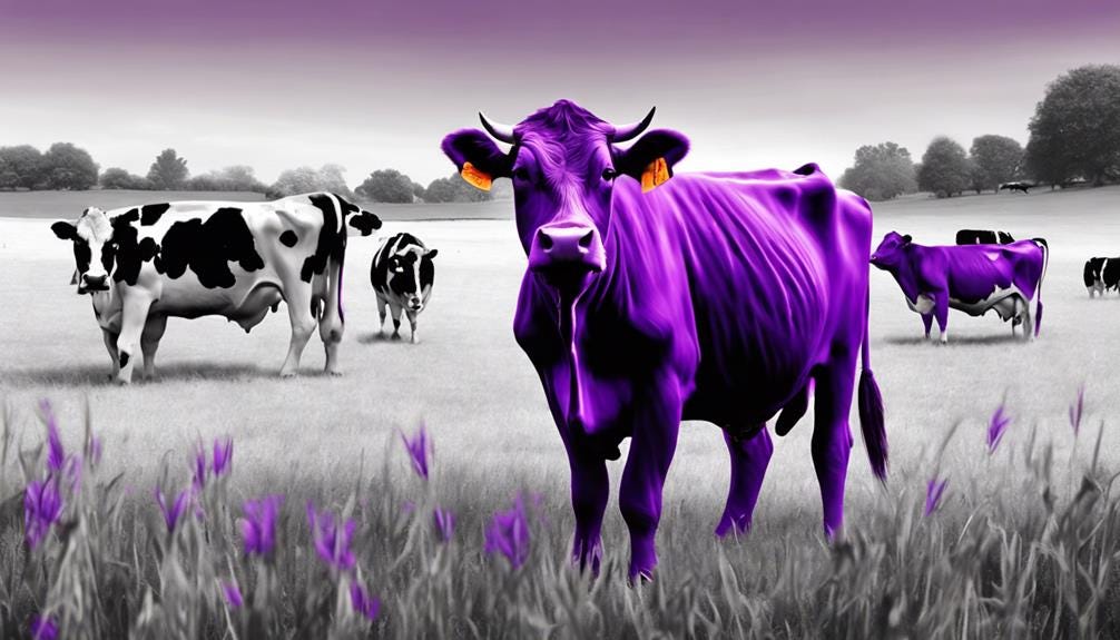 “Purple Cow”: Why Remarkable Marketing is Key to Success | by Seba | Medium