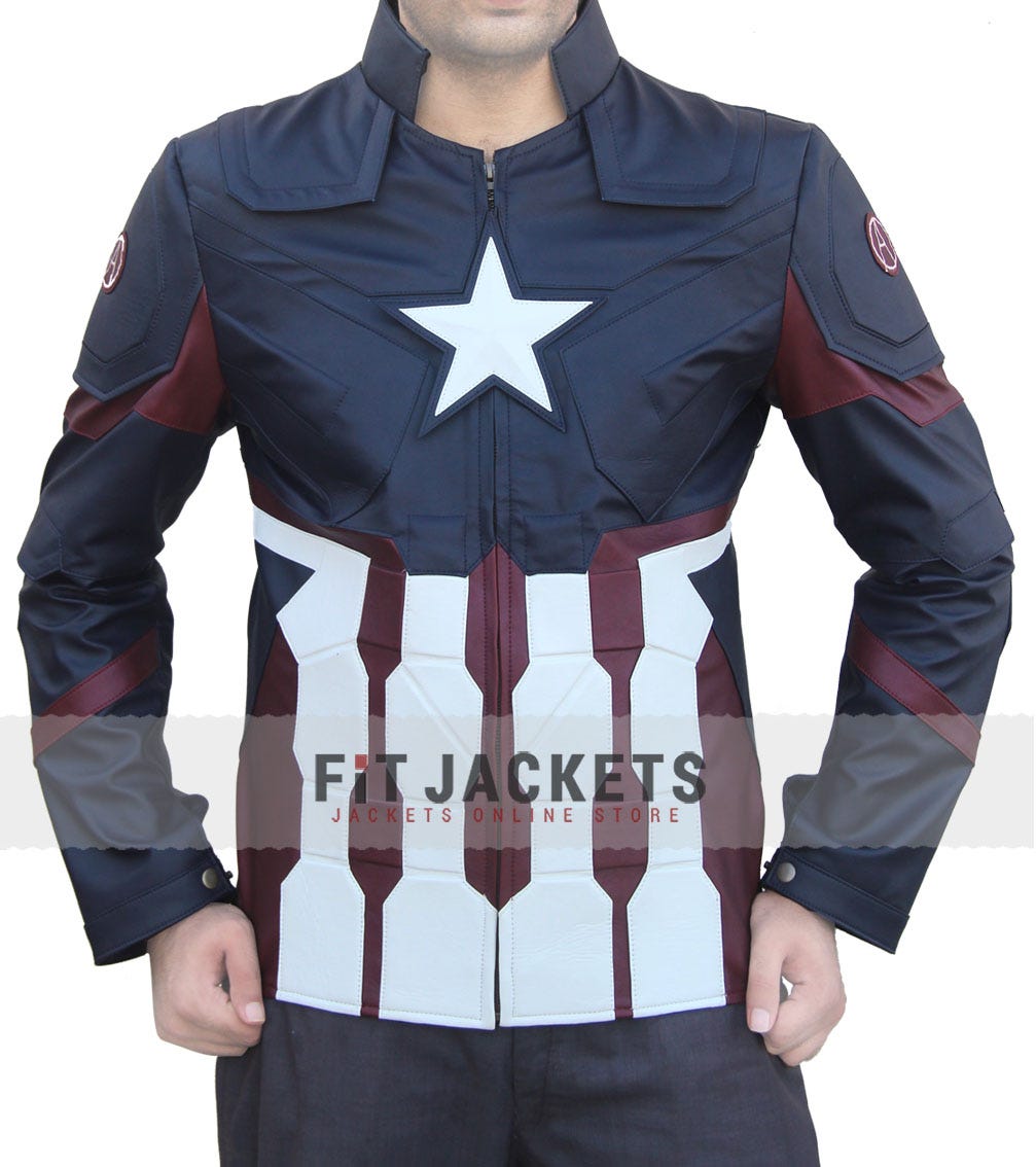 Captain America Jacket: A Symbol of Heroism and Style | Medium