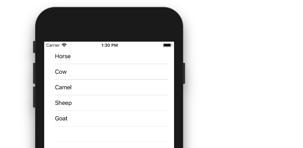 UITableView пример для Swift. Пример использования UITableView при… | by Lexx | Medium