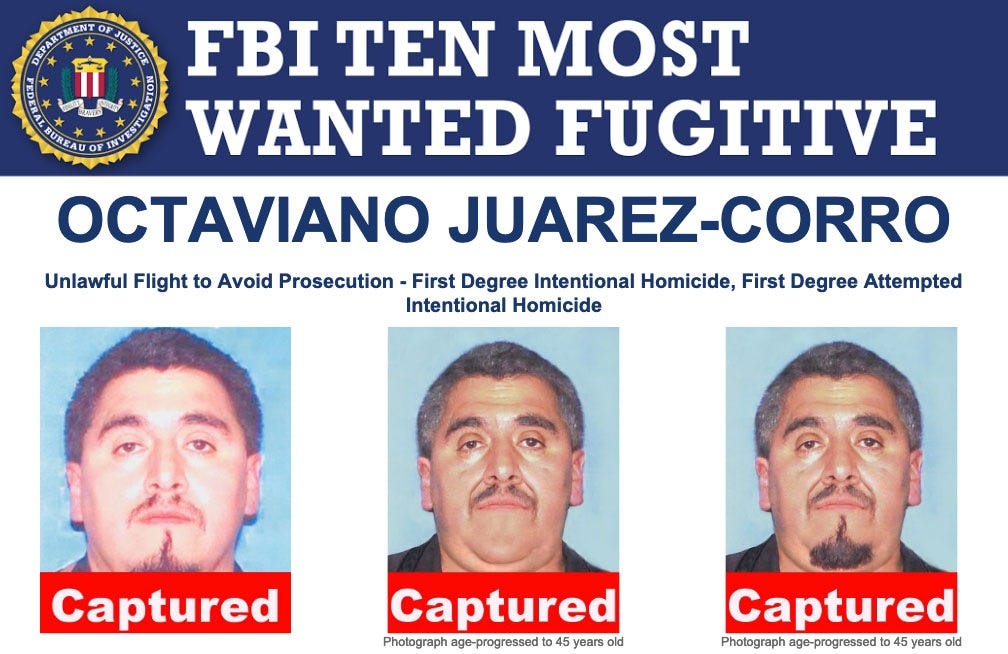 Fugitive From the FBI Most Wanted List Captured in Mexico After 16 ...