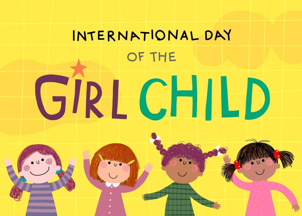 I’m Proud to Be a Girl Child!. Why am I not a boy? The girl life is so ...