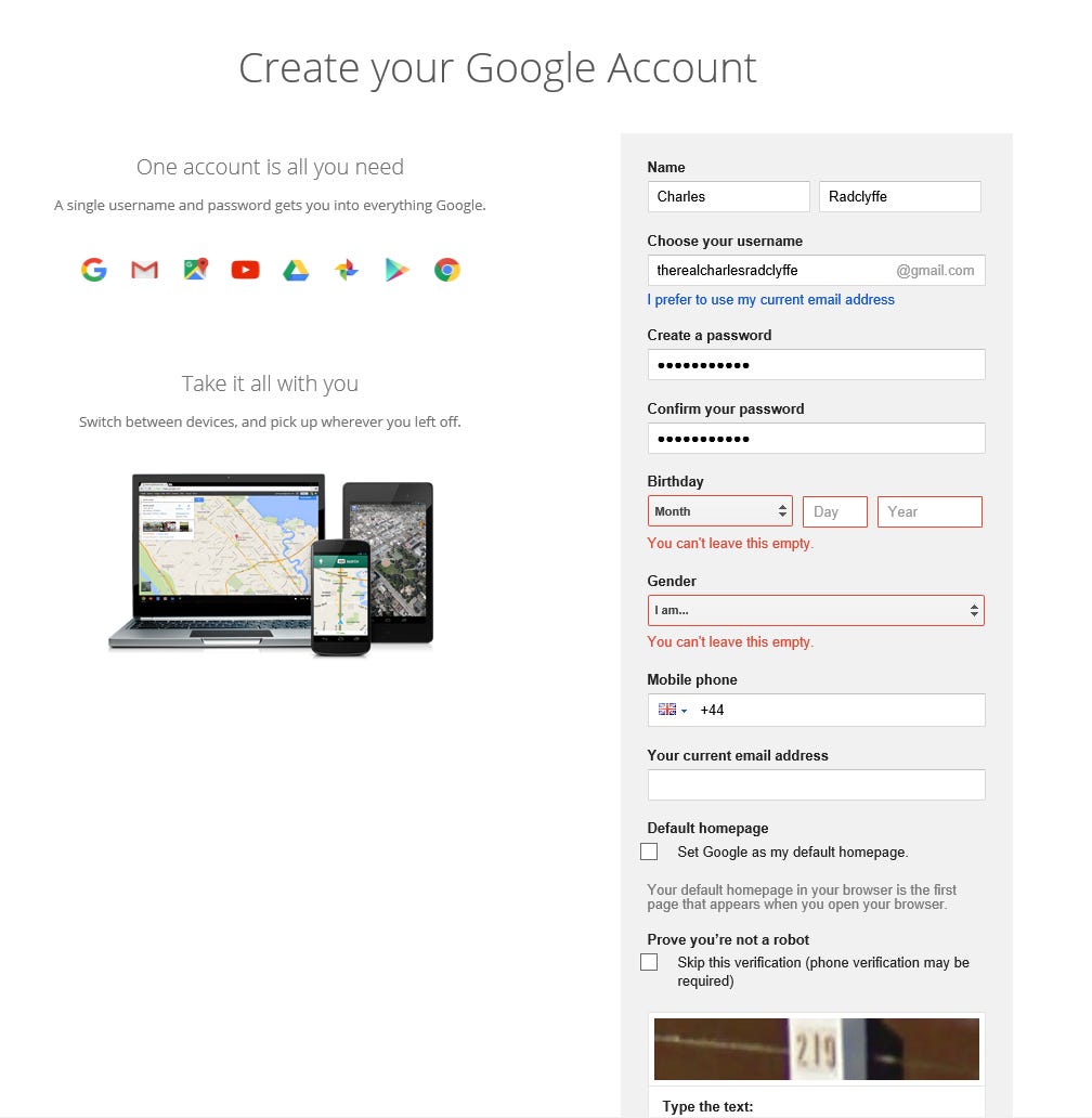 Your data is important to us. Damn right it is, but do you realise ...