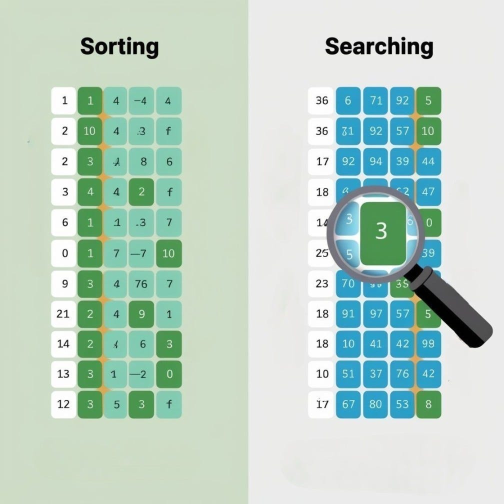 Sorting Vs Searching Functions in NumPy | by A.I Hub | Dev Genius