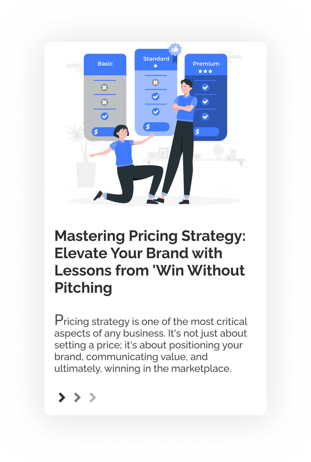 Mastering Pricing Strategy: Elevate Your Brand with Lessons from ‘Win Without Pitching | by ...