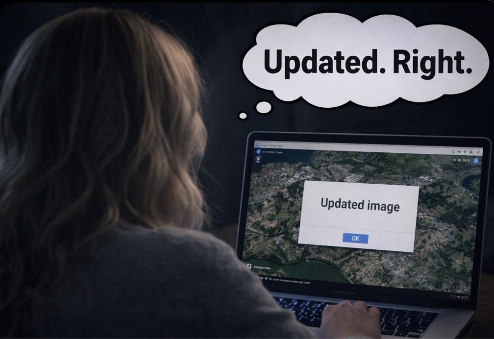 Sketchy Things Seen In Satellite Images Before They Were “Corrected ...