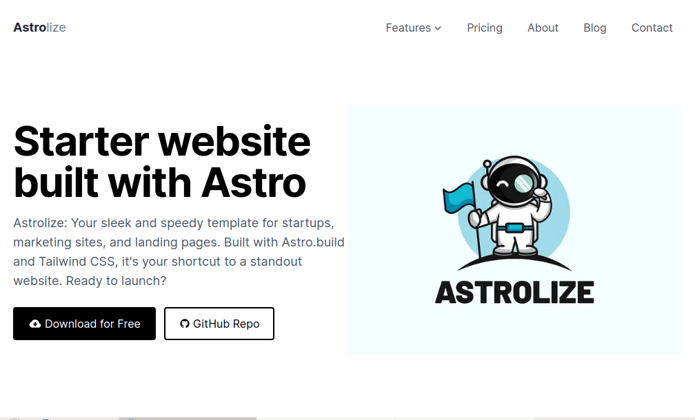 Starter Template for Astro Build - Irishgeoff - Medium