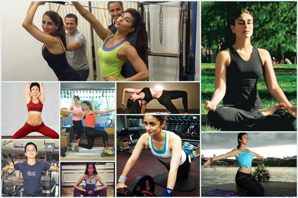 What are some Bollywood celebrity fitness routines and How B-Town ...