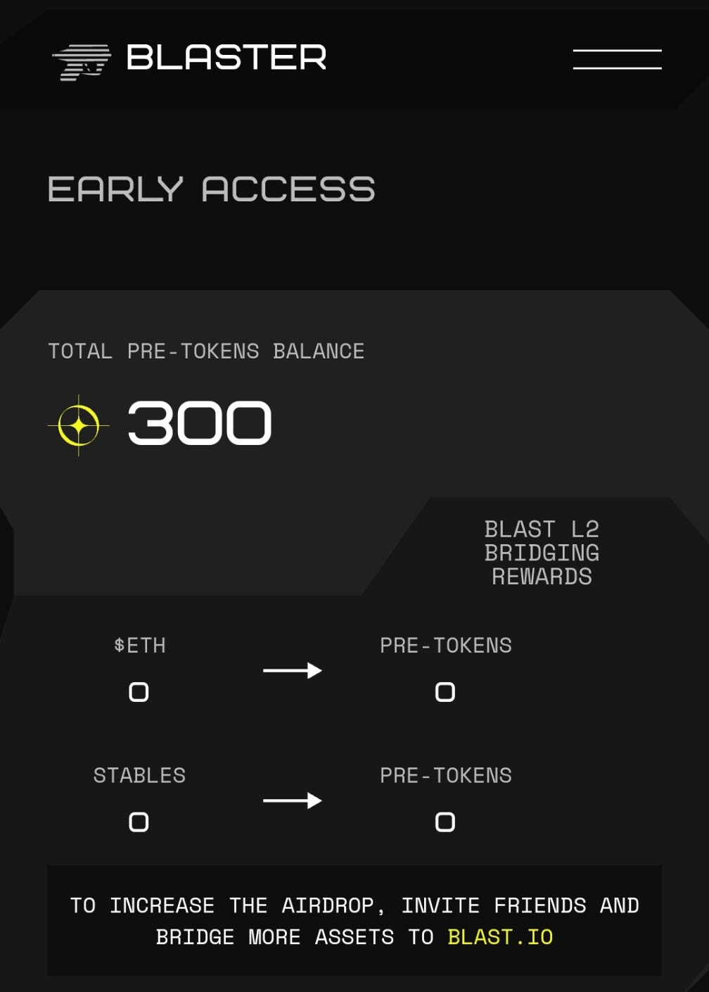 Blaster is ready to Blast! (Early Adopter) We are stepping into the @Blast_L2 Big Bang ...