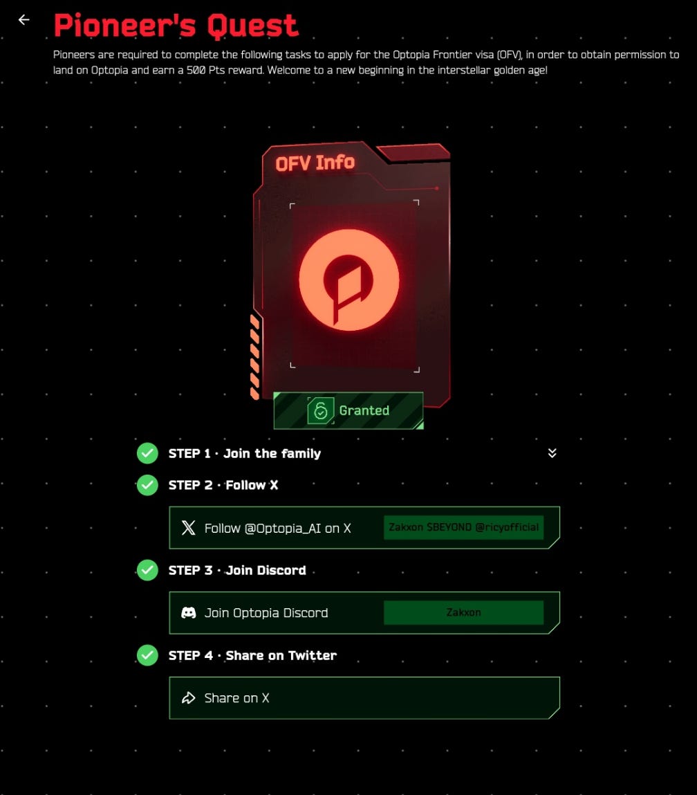 OPTOPIA TESTNET 🔥: Complete Quests and Earn $OPAI in Return 🤑. - Zakxon ...