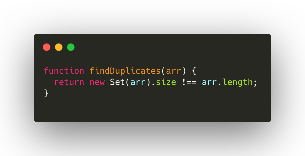 4 ways how to check if an array has duplicates | by vanyamin | Medium