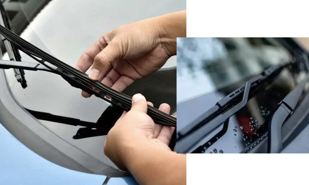 beam windshield wipers - Silblade - Medium