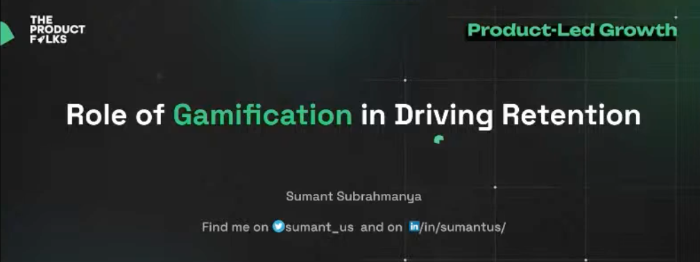 Role of Gamification in Driving Retention — Product-led Growth Concept ...