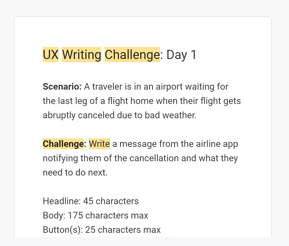 Daily UX Writing Challenge- Day 1 | by Emmanuel Fayomi | May, 2023 | Medium