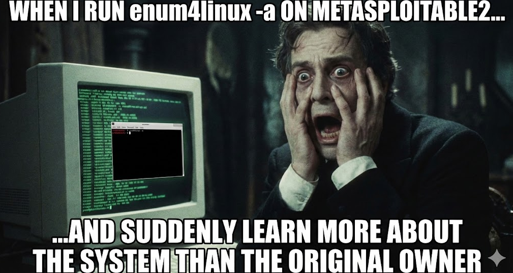 Enumeration with Enum4linux on Metasploitable2 | by Cybeague ...
