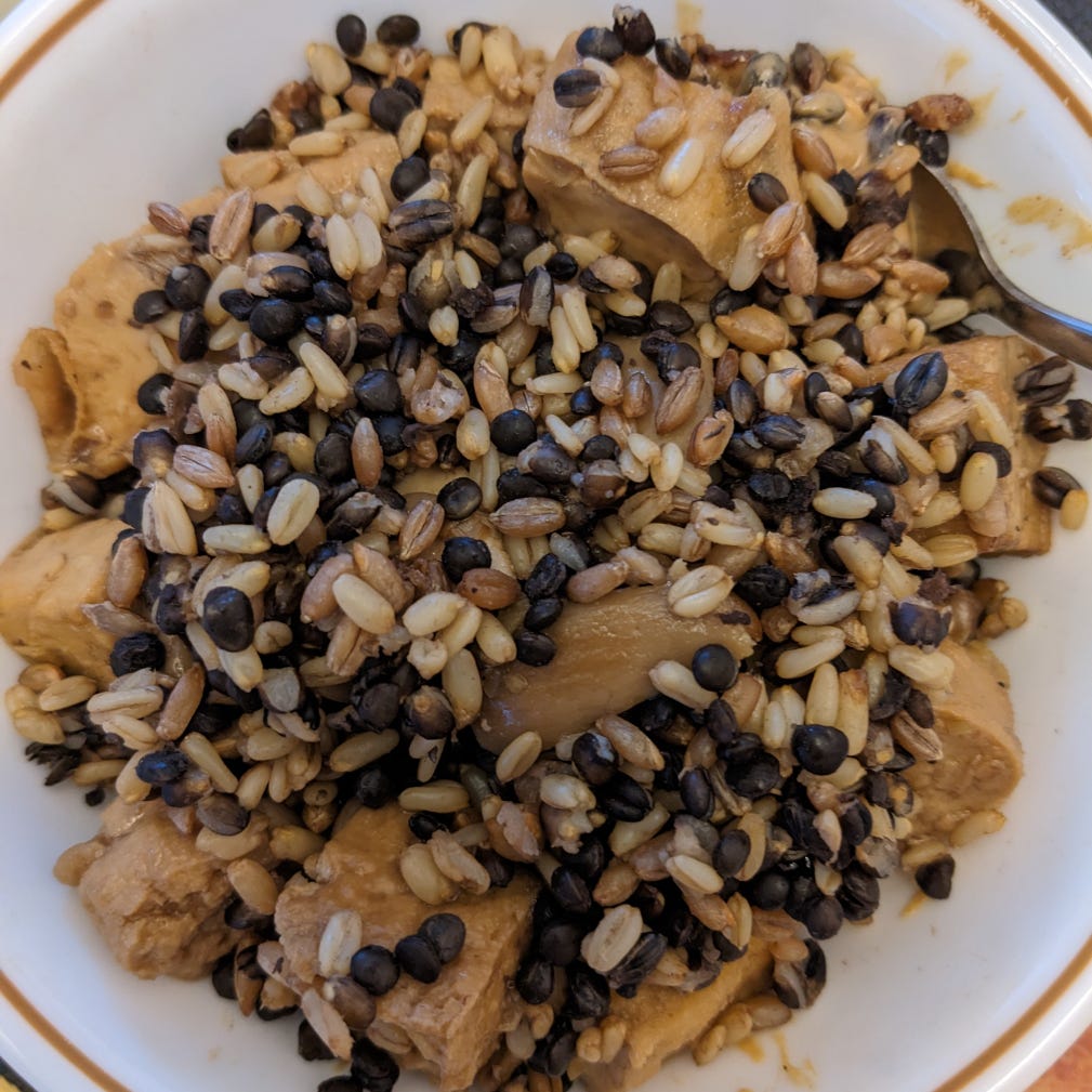 Peanut Butter, Tofu and Four Grain Combo | Soul Attitudes