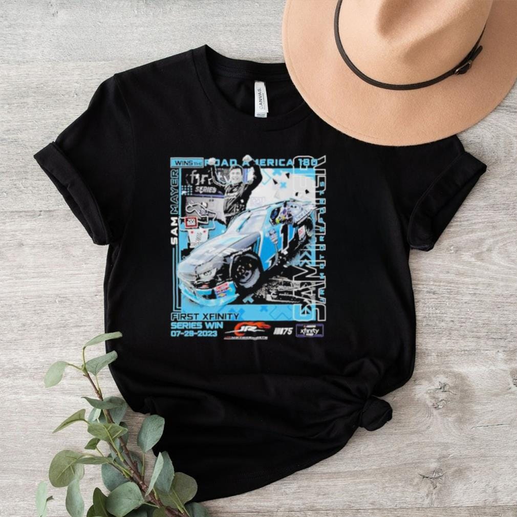 Sam Mayer Checkered Flag Sports First Win Shirt | by HERLAYPRINT | Aug ...