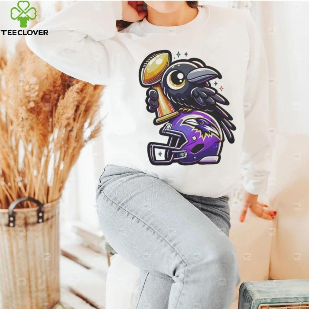 Official baltimore Ravens NFL Trophy Helmet Mascot Wins Shirt | by ...