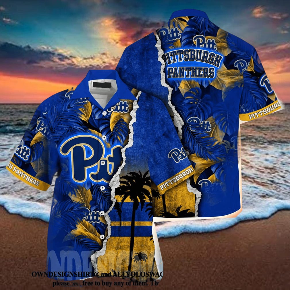 Pittsburgh Panthers NCAA Flower Unisex Full Printed Hawaiian Shirt | by ...