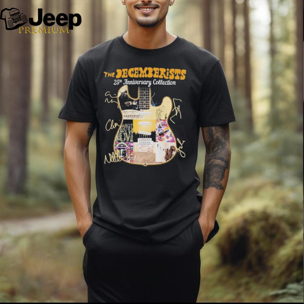 The Decemberists 25th Anniversary Collection T Shirt - Fashion Tee - Medium