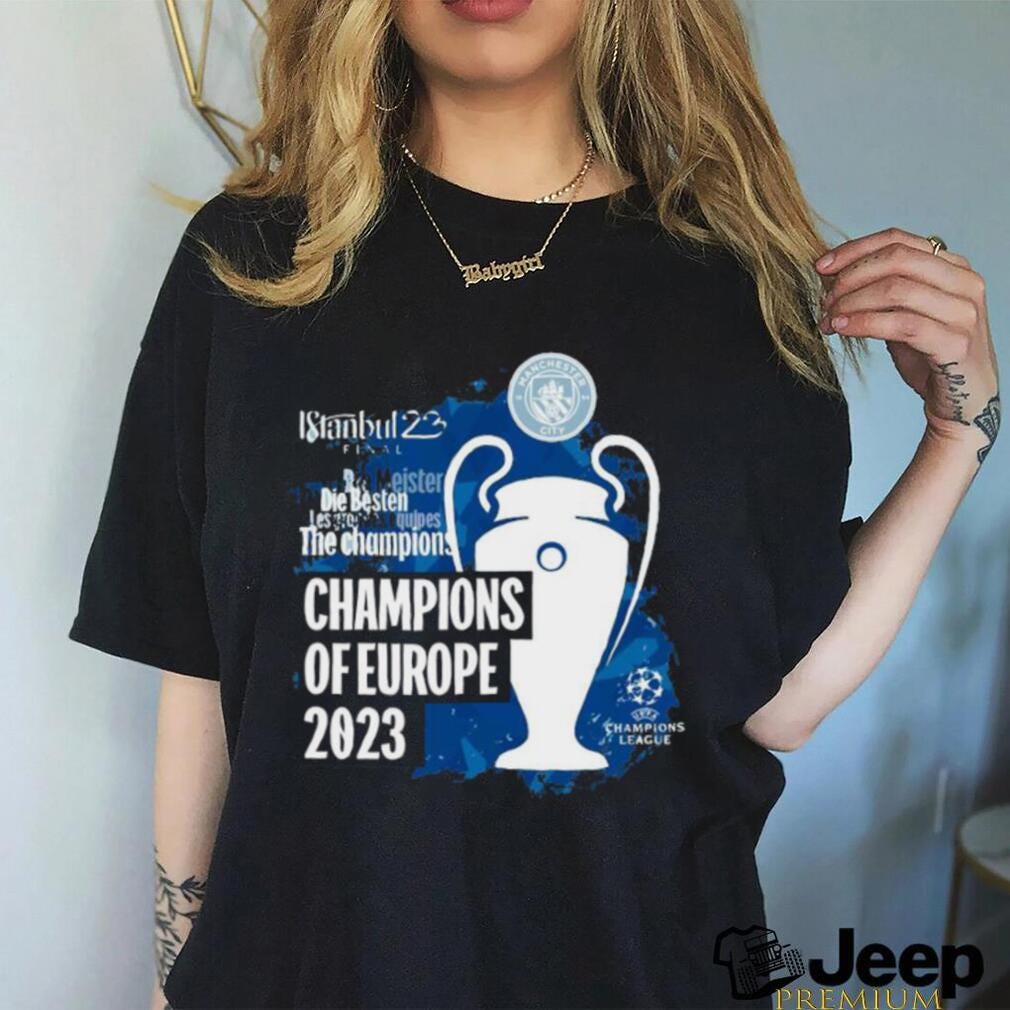 Original Manchester City UCL Champions Trophy 2023 shirt | by Bittuband ...