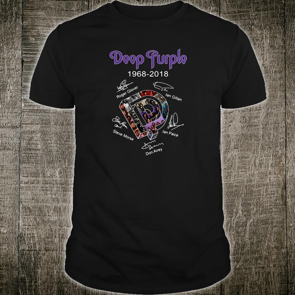 Deep purple 1968 2018 anniversary shirt | by Alechenson | Medium