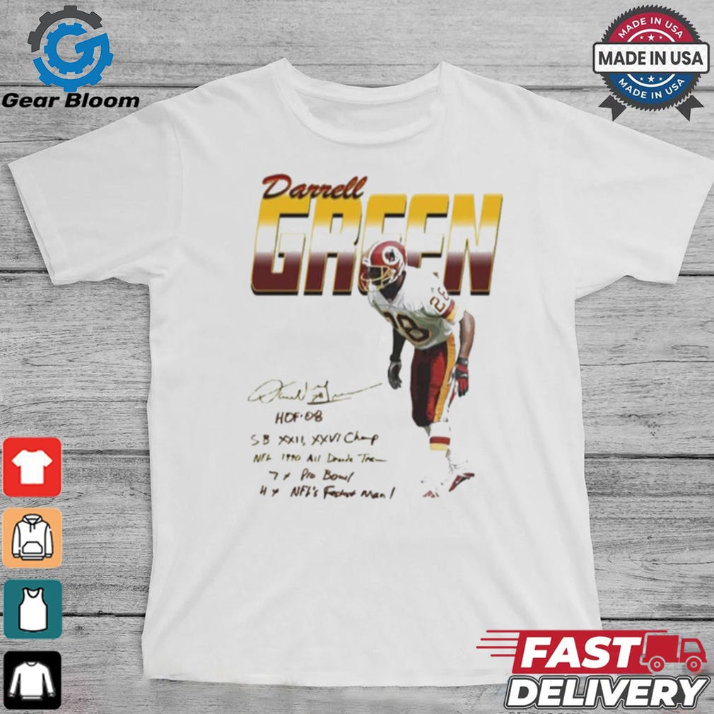 Darrell Green 28 Washington Redskins Player 7x Pro Bowl 4x NFL’s ...