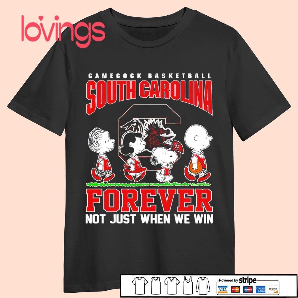 South Carolina Gamecocks Peanuts Snoopy forever not just when we win ...