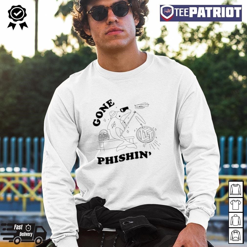Dolphins Gone Fishin T-shirt: A Playful Tribute to Marine Life | by ...